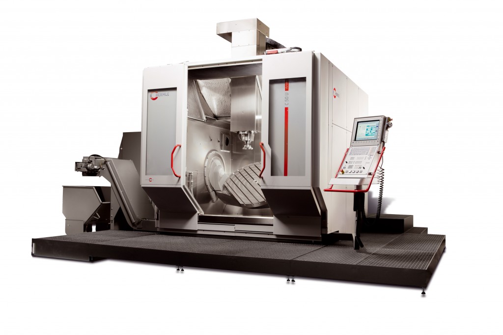 machining center hermle c50 the powerful version